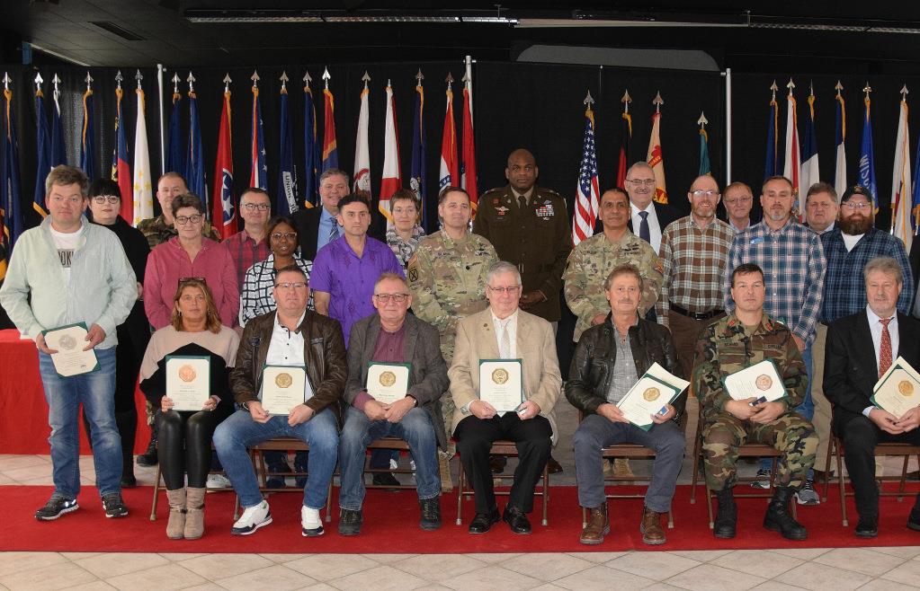 US Army ehrt treue Mitarbeiter vom Truppenübungsplatz Hohenfels