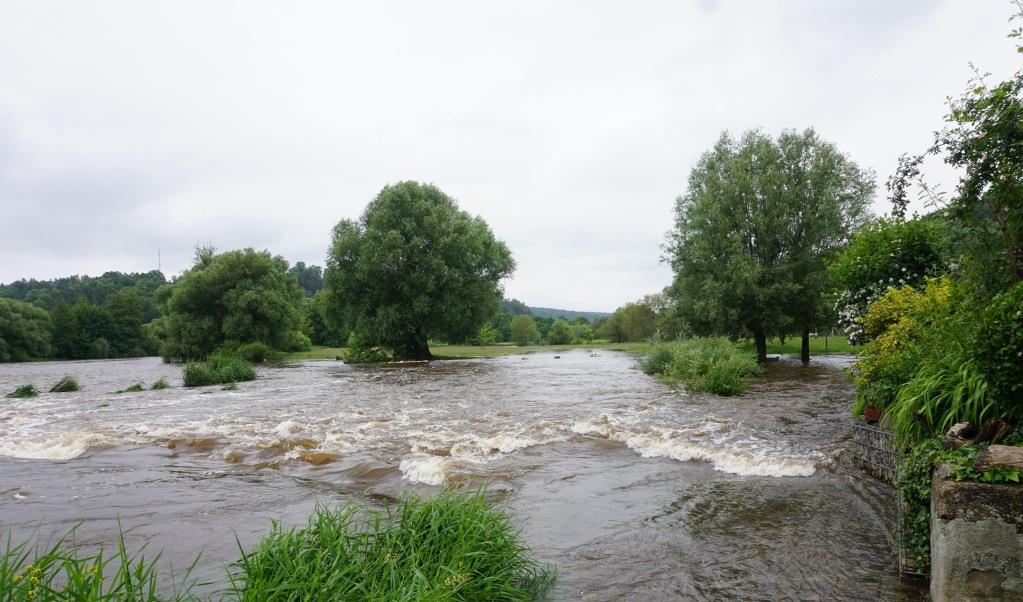 Lage weiterhin ernst: Fotos vom Hochwasser im Landkreis Regensburg
