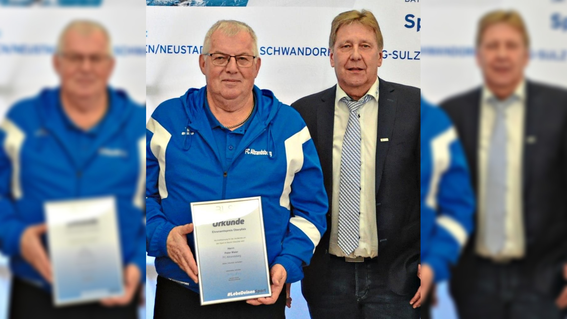 Peter Maier erhält Ehrenamtspreis