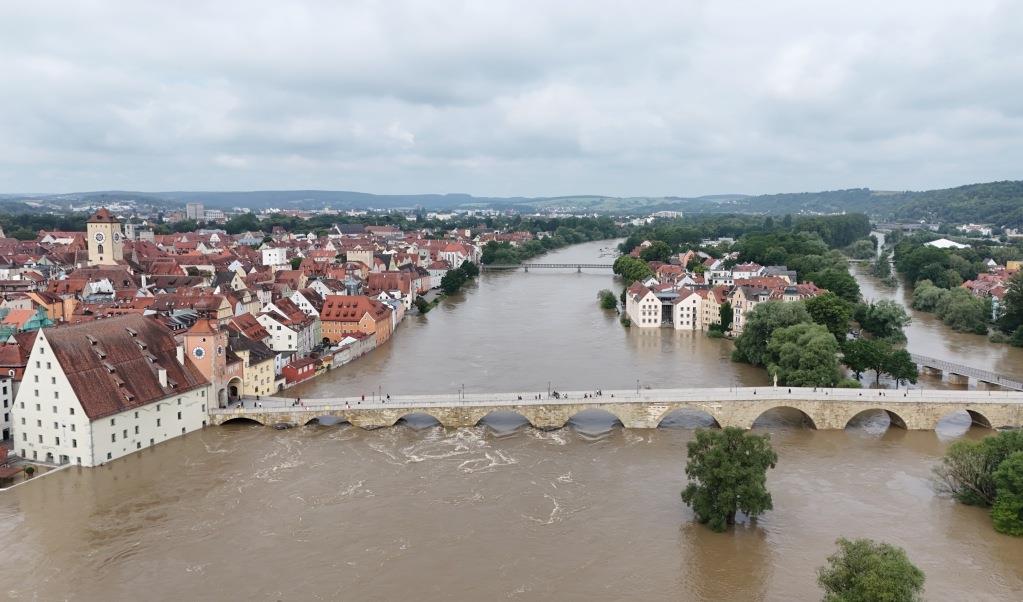 Regensburg Webcam Hochwasser