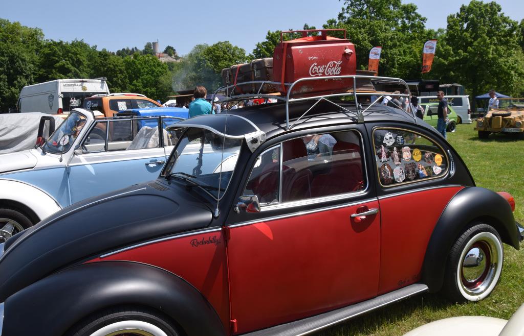 Großes Stelldichein der Autofreaks am Burglengenfelder Georgianger