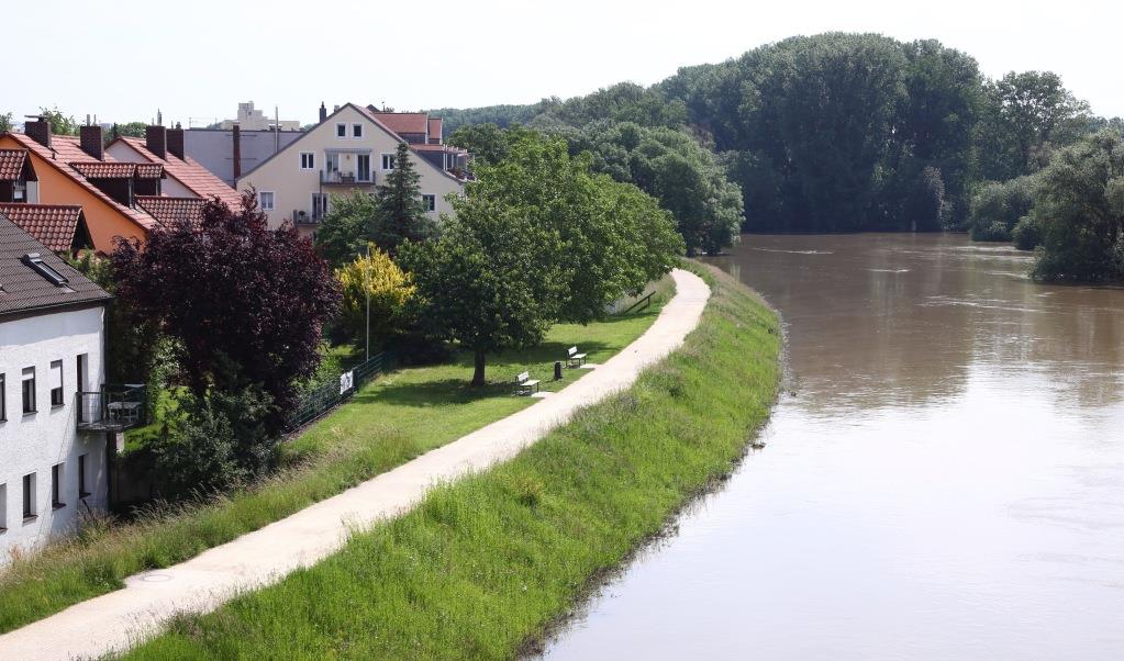 Bildergalerie: Das Hochwasser in Regensburg am Donnerstag