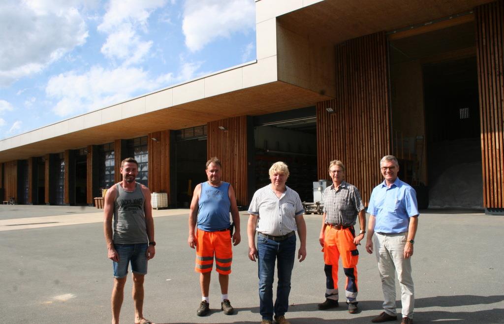 Bauhof in Sengenthal zieht Besucher aus dem Bayerischen Wald an