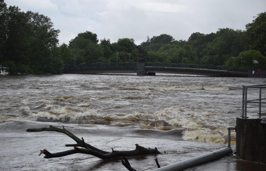 Hochwasserlage im Landkreis Cham spitzt sich zu