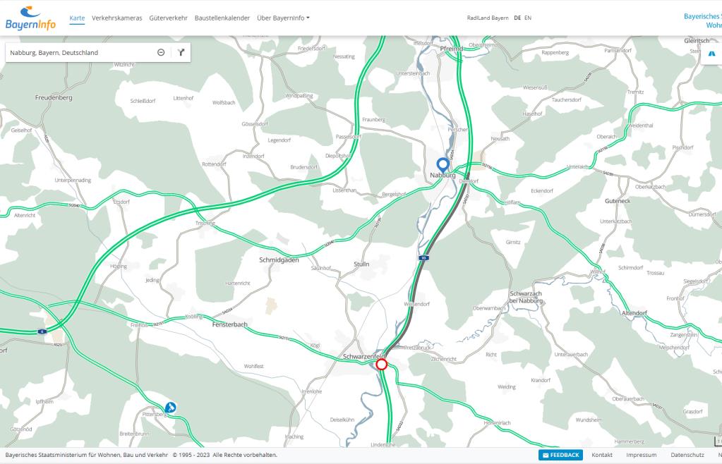 Drei Verletzte bei Unfall auf A93 zwischen Schwarzenfeld und Nabburg ...