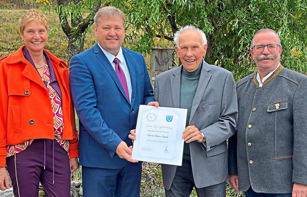 Ein Leben im Dienst seiner Heimat: Kastls Altbürgermeister Hans Raab ...