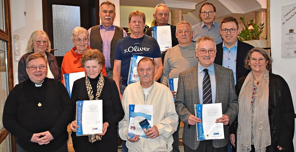 VdK ehrt treue Mitglieder