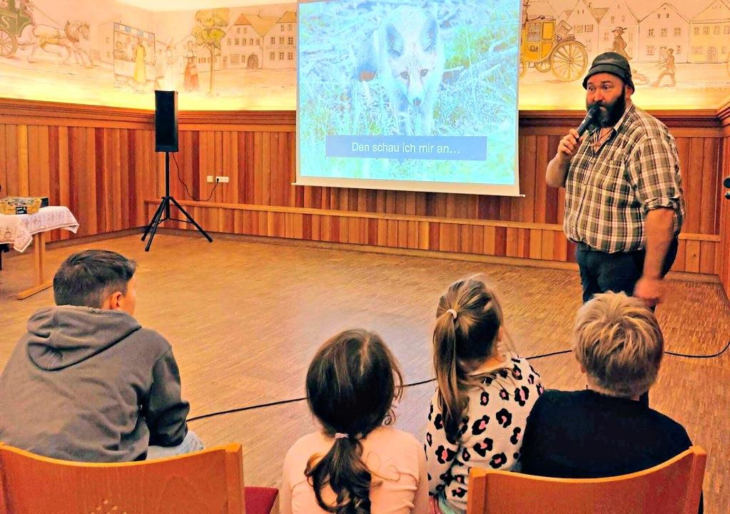 Der Woid Woife begeisterte in Bruck