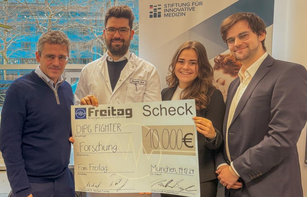 Elektro Freitag aus Parsberg unterstützt Tumorforschung finanziell − ...