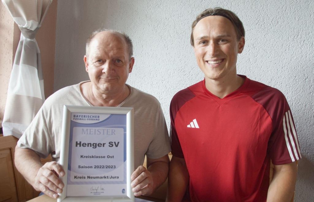 Kreisliga-Aufsteiger Henger SV hat forsche Ziele
