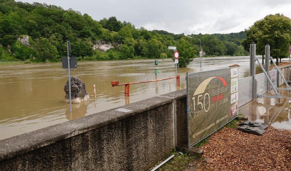 Hochwasser im Landkreis Regensburg: Die Pegel in den Kommunen steigen