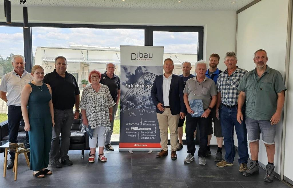 Deininger Gemeinderäte machen sich Bild von Firma Dibau und dem „KuGG“
