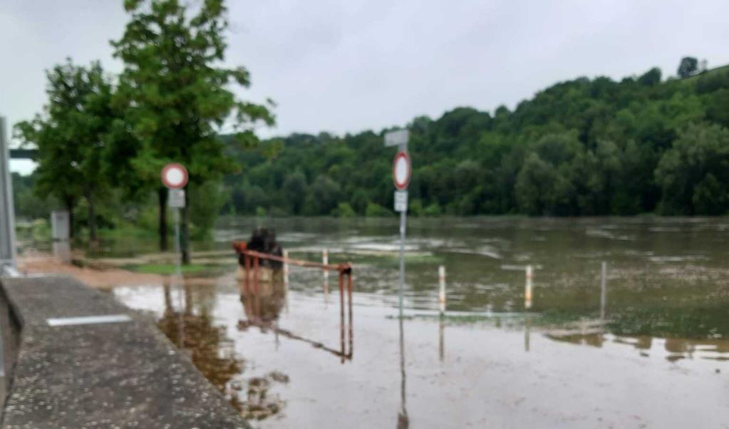 Hochwasser im Landkreis Regensburg: Die Pegel in den Kommunen steigen