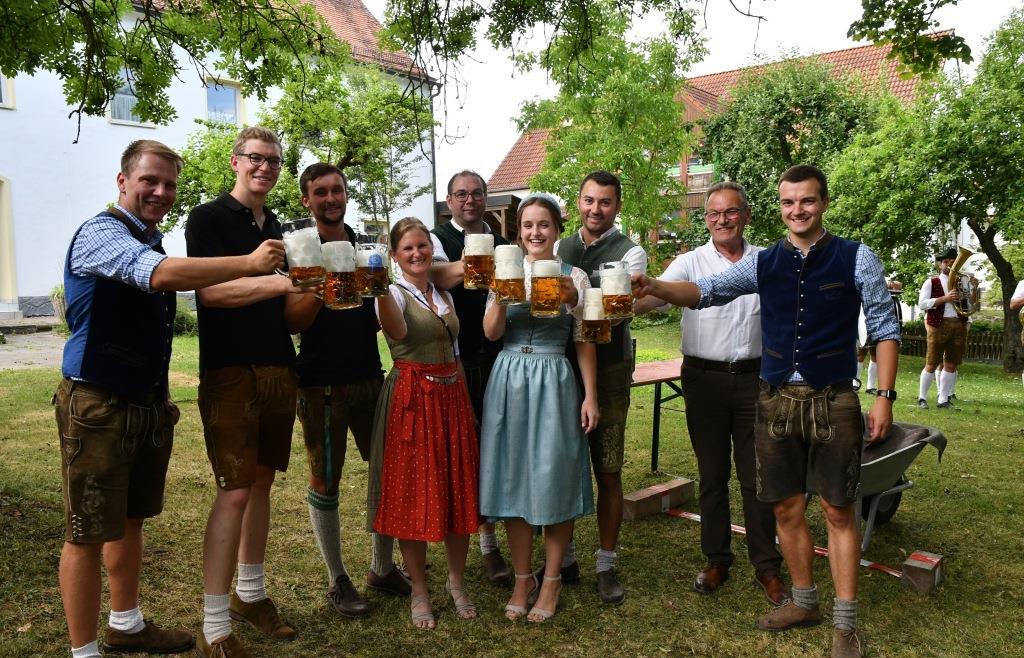 Beim Patenbitten in Moosham warteten einige Hürden auf den ...