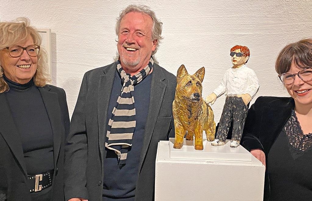 Groteske Chimären: Holzbildhauer Helmut Wolf vermisst das Menschliche