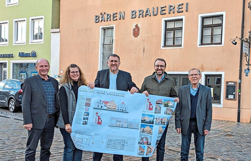 Großer Umbau bei der Brauerei Winkler: Bier für Berchinger kommt bald ...