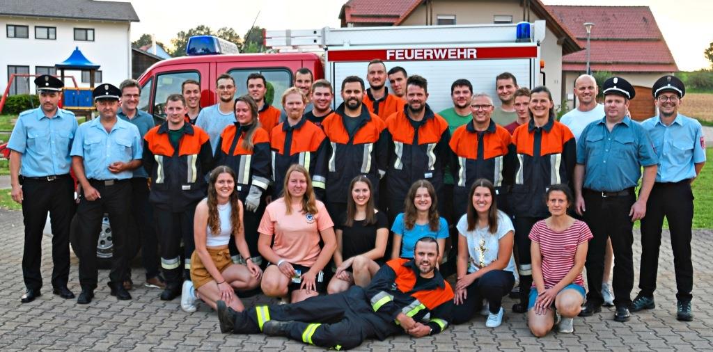 Leistungsabnahme bei der Feuerwehr Günching