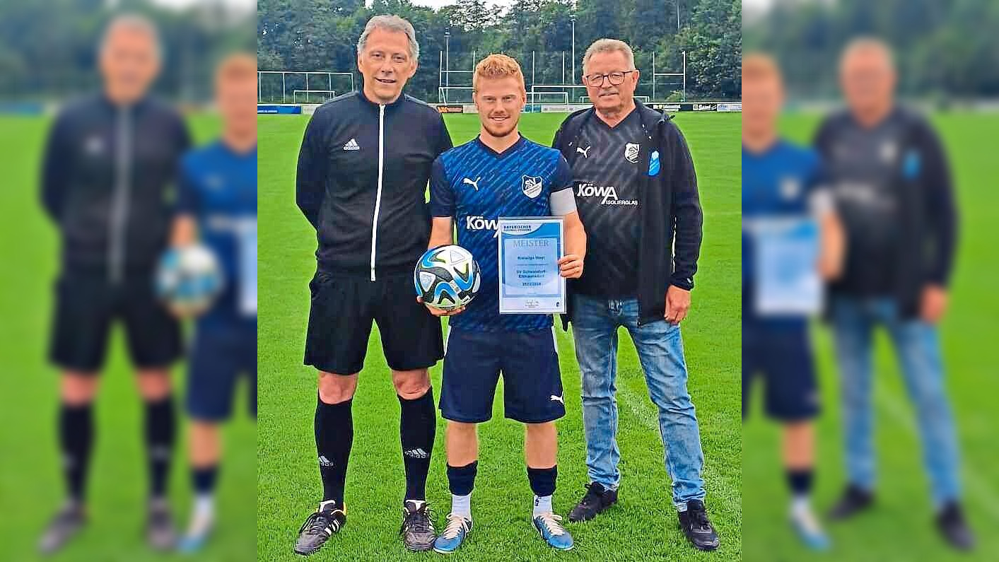 SVSE II erhält Urkunde zur Meisterschaft