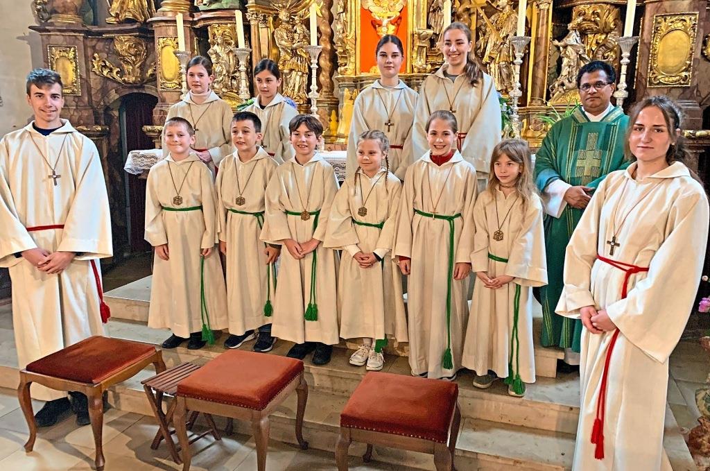 Neue Ministranten aufgenommen