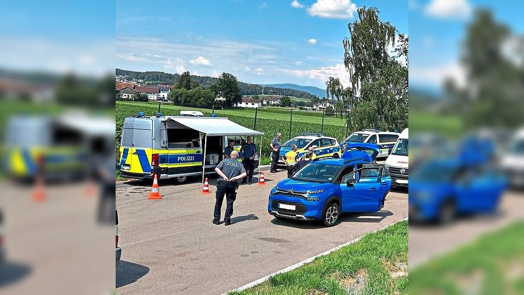 Zoll und Polizei kontrollierten auf der B 20