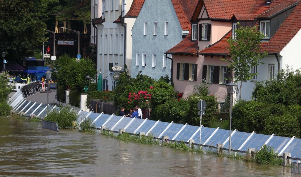 Bildergalerie: Das Hochwasser in Regensburg am Donnerstag