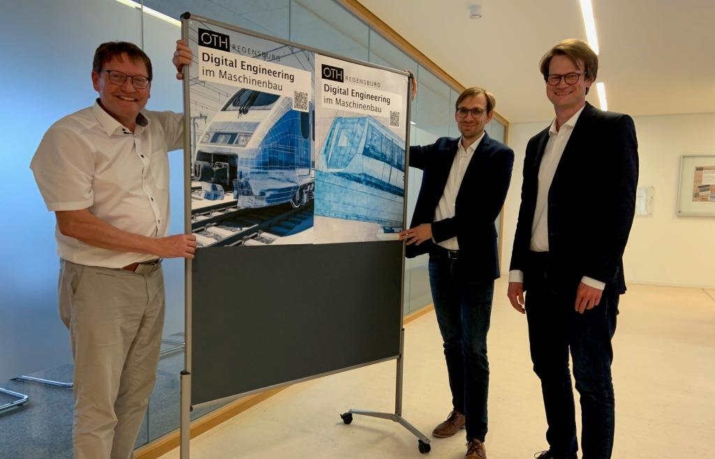 Neuer Studiengang an der OTH Regensburg: Der Maschinenbau wird digital ...