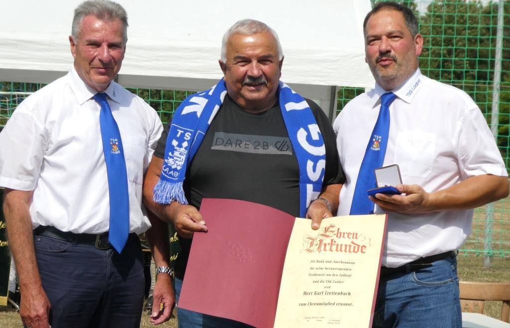 TSG Laaber zeichnet Mitglieder aus