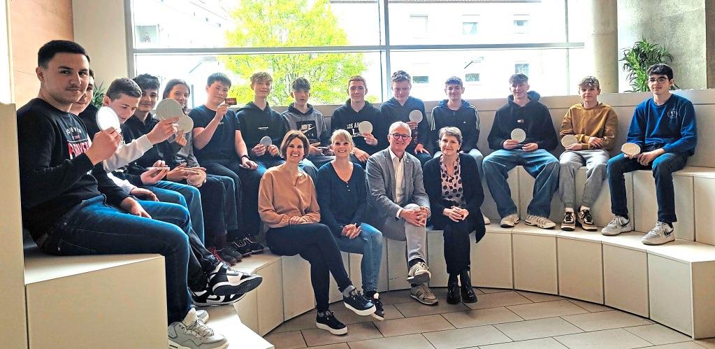 Schüler halfen mit