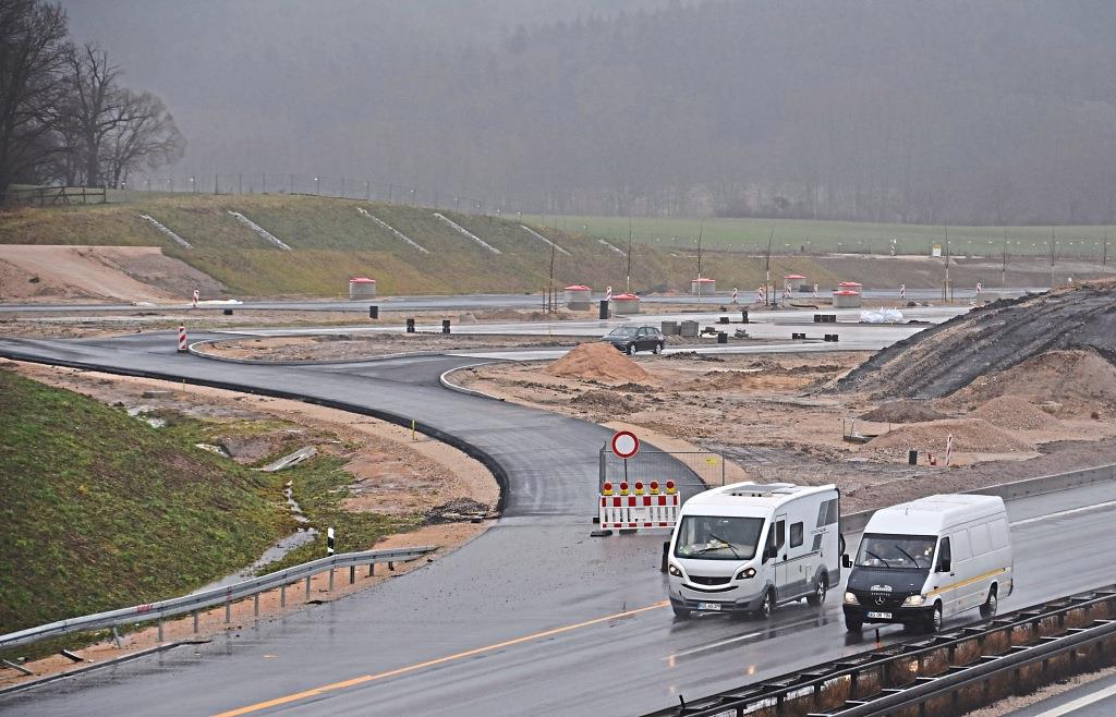 Baustellen A3 Wurzburg Nurnberg
