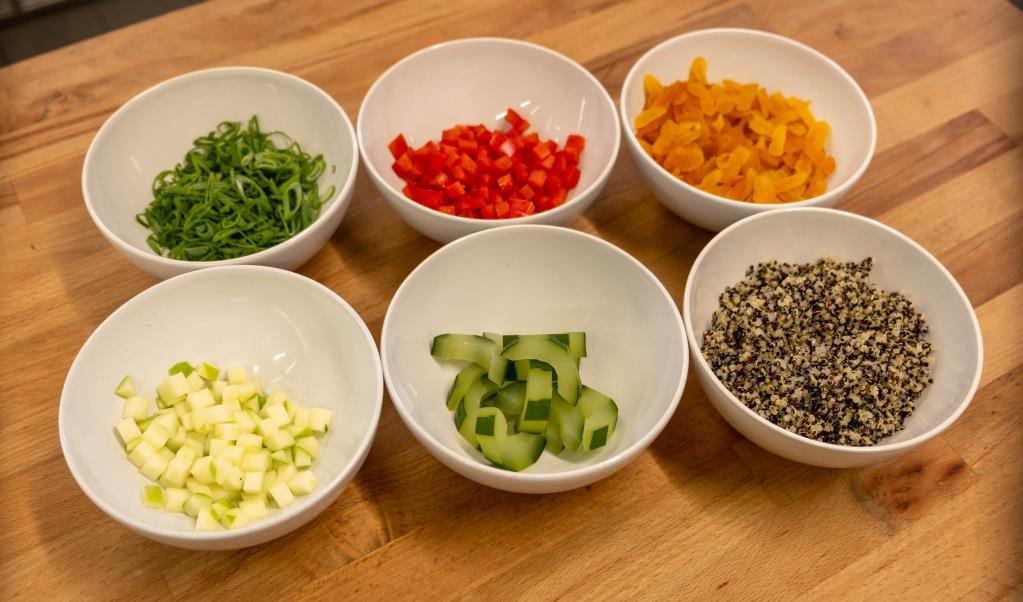 Gemüse-Ceviche auf Quinoa – ein Rezept von Martin Kagerer vom Sinzinger ...