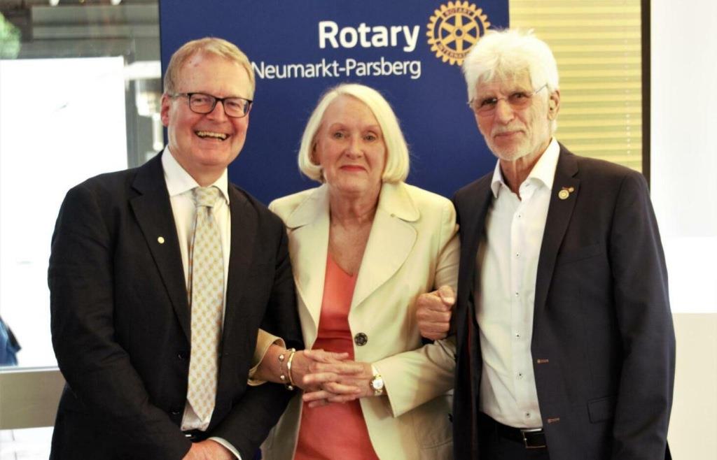 Harald Thumann wird neuer Präsident des Rotary Clubs Neumarkt-Parsberg