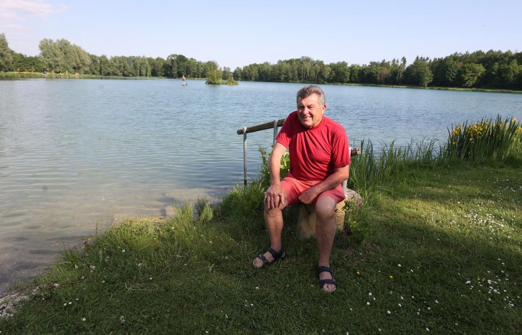 Beliebter Freizeitspaß: Der Roither See bei Mintraching ist ein Juwel ...