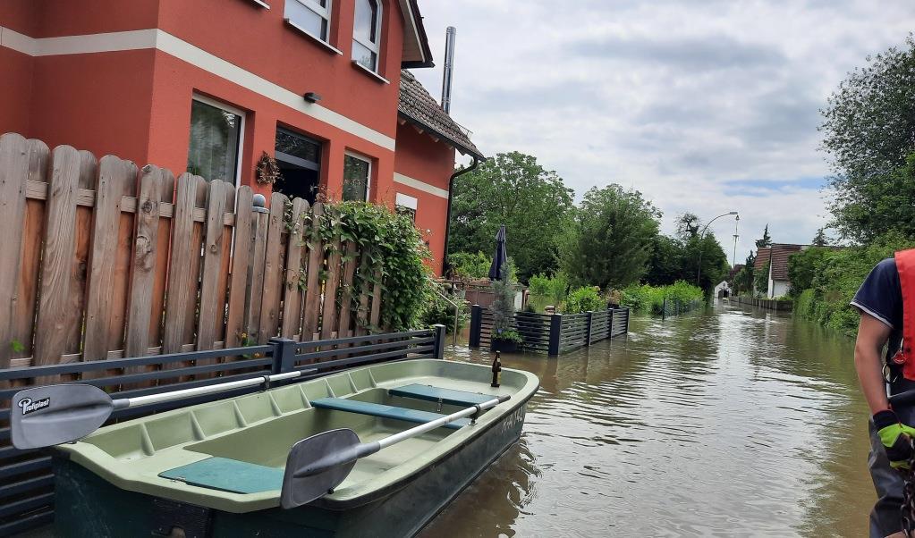 Lage weiterhin ernst: Fotos vom Hochwasser im Landkreis Regensburg
