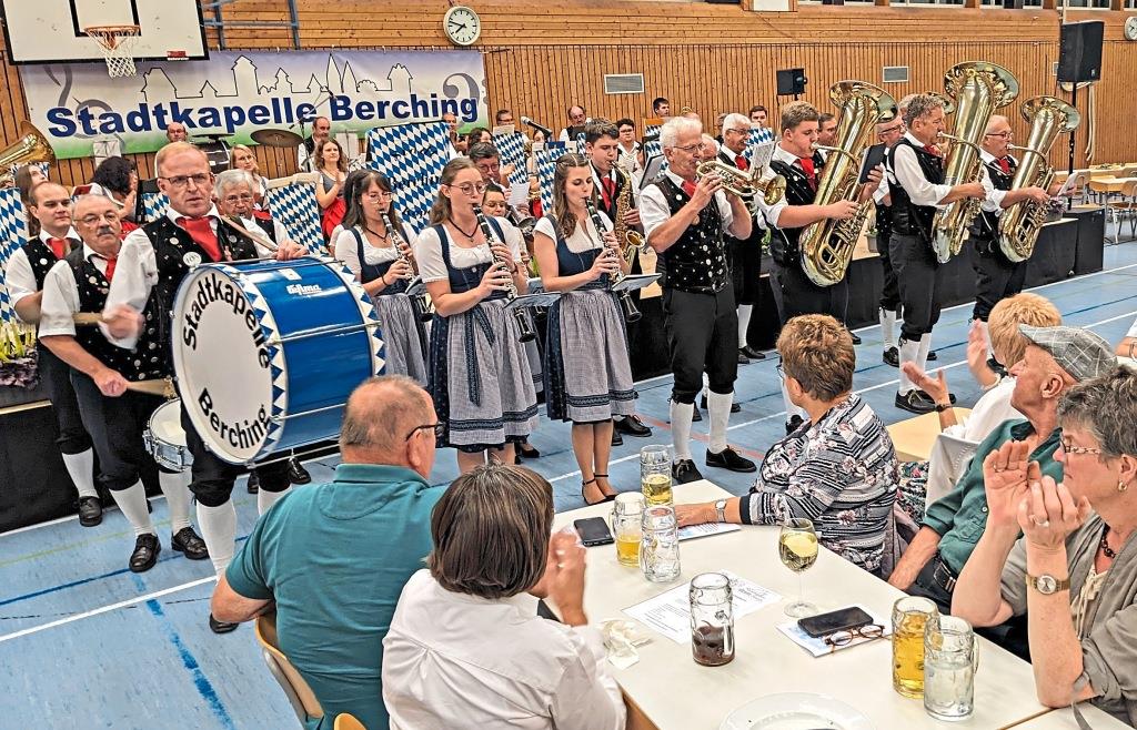 Stadtkapelle Berching feiert 60-jähriges Bestehen