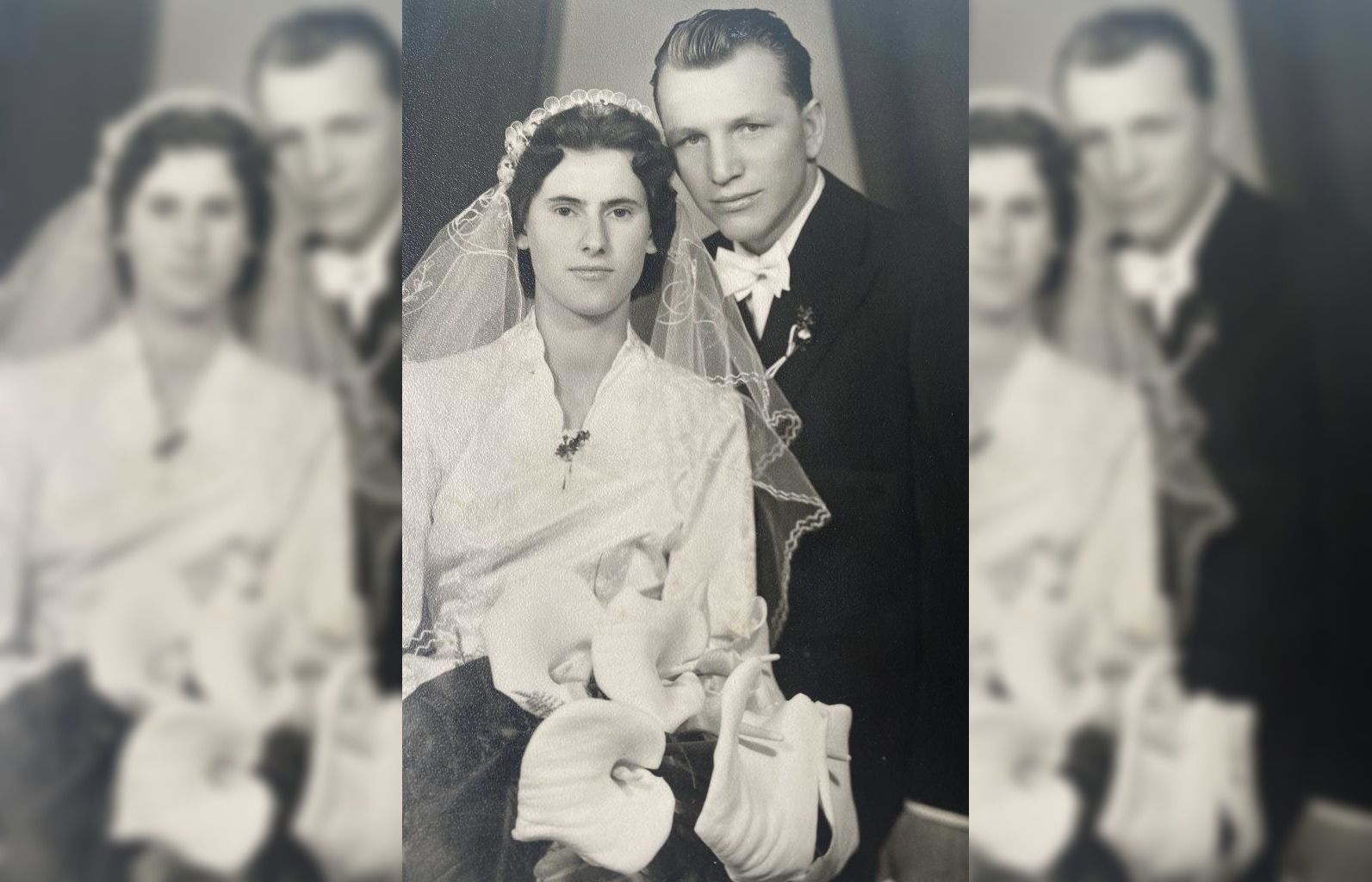 Brigitte und Siegfried Kretschmer kamen zur Gnadenhochzeit noch einmal ...