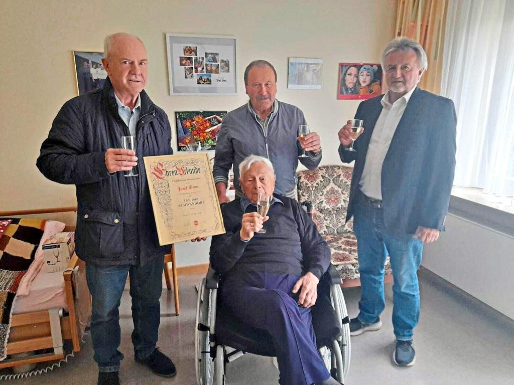 Ehrung für ein Urgestein