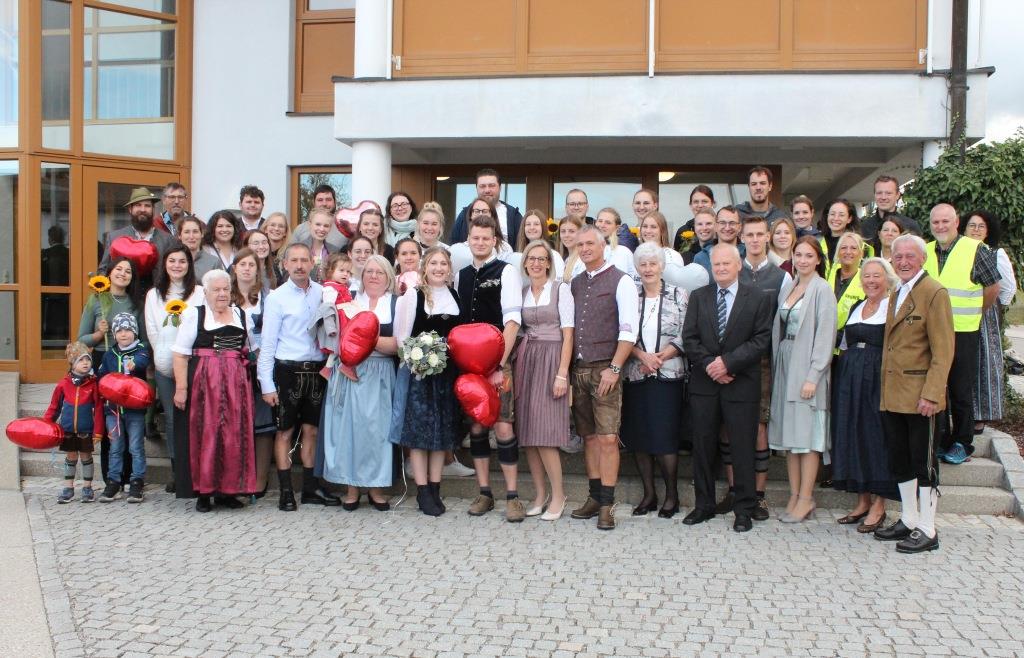 Sarah Fuchs und Christoph Brummer haben sich in Wald das Ja-Wort gegeben