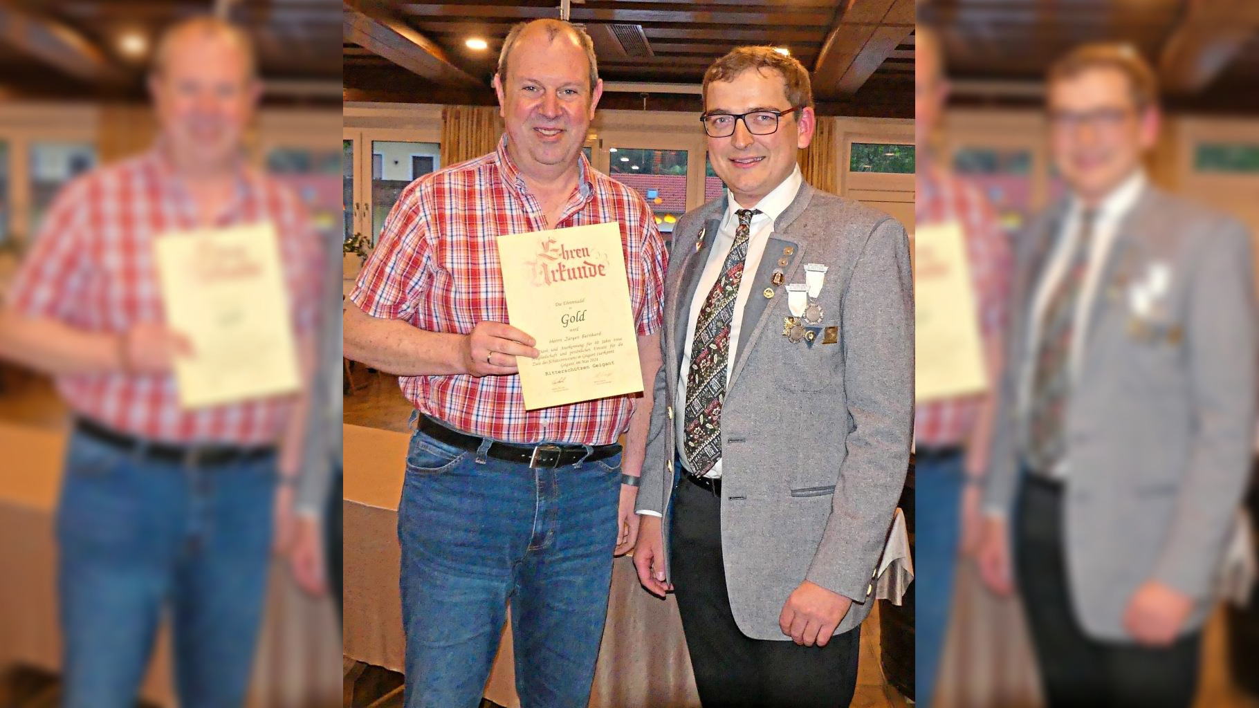 Generationentreffen bei den Ritterschützen Geigant