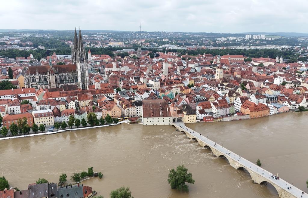 Regensburg Webcam Hochwasser