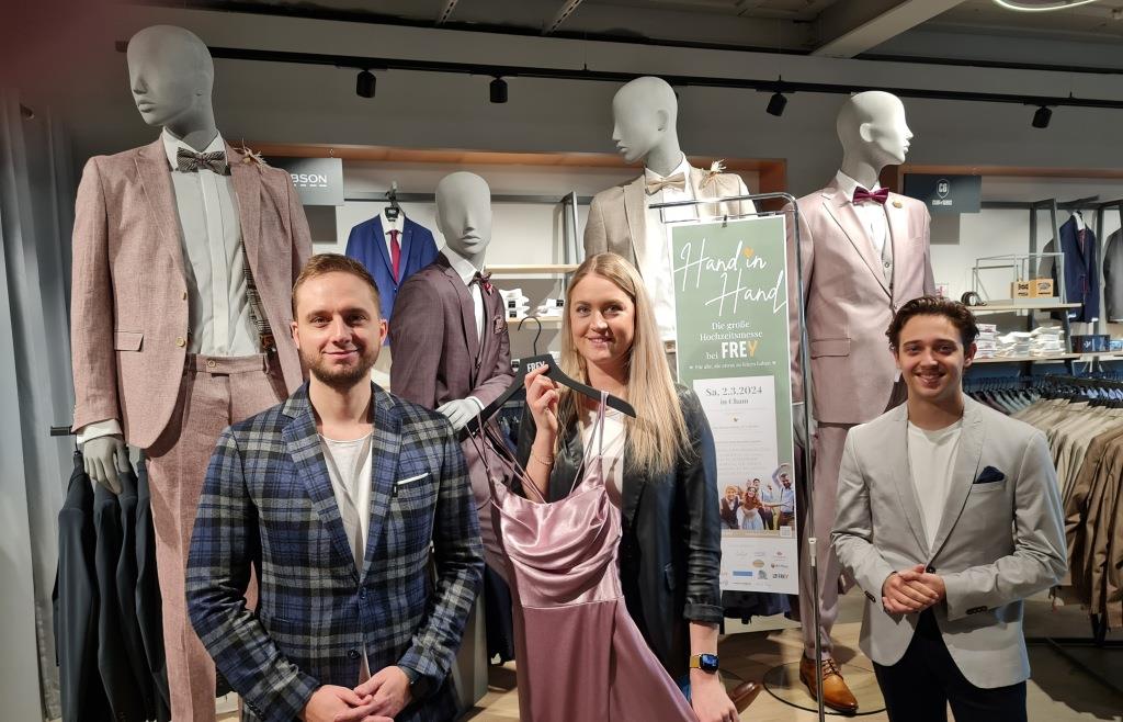 „Hand in Hand“ lautet das Motto bei der großen Hochzeitsmesse von Frey in Cham