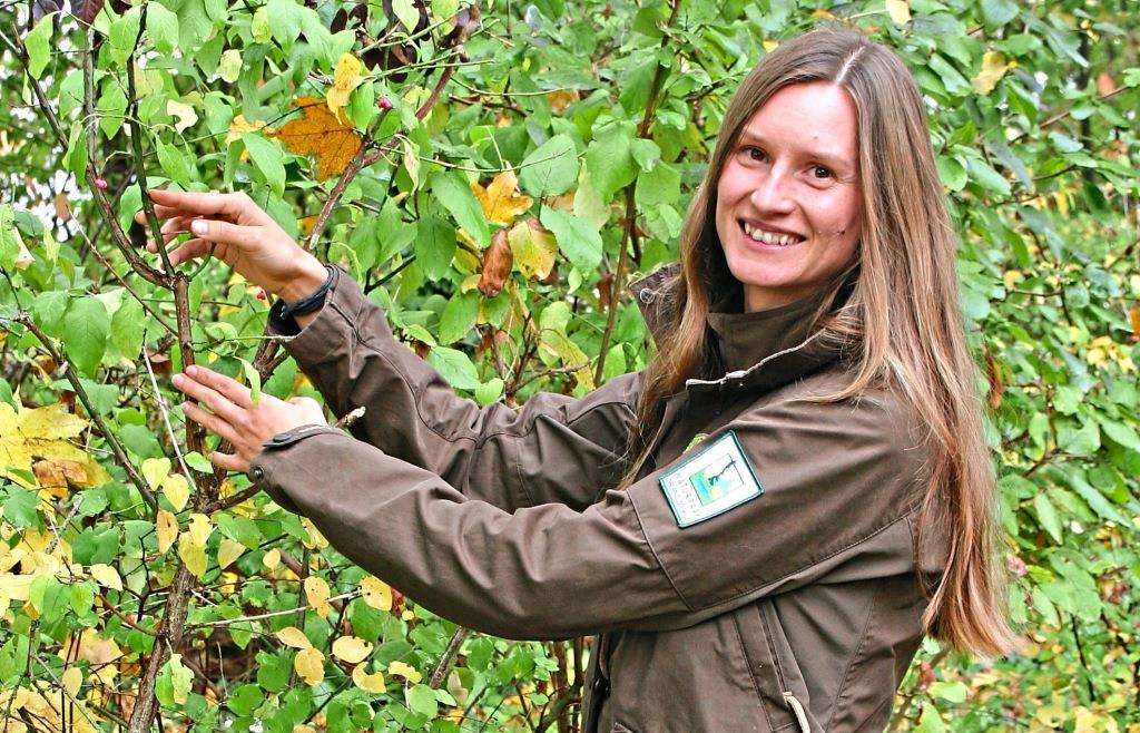 Ihr Revier ist der Naturpark Oberpfälzer Wald: Anna Spiller ist ...