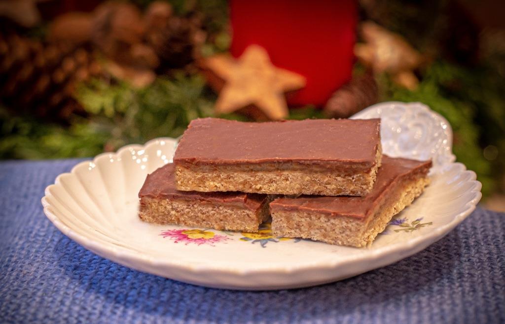 Melanie Klinger aus Train verrät ihr Lieblingsrezept: Marzipanschnitten