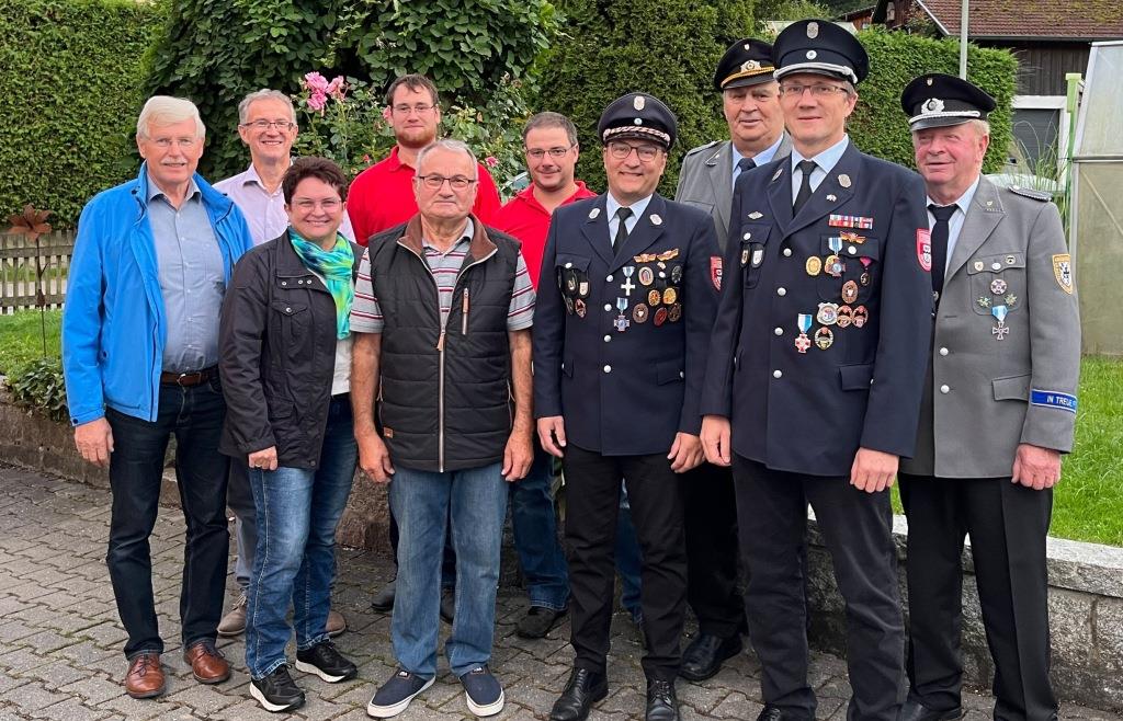 Ehrenkommandant feierte 75. Geburtstag: Viele Gäste gratulierten Karl Held