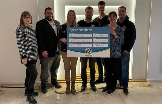 Round Table Schwandorf spendet 5000 Euro für das Bruder-Gerhard-Hospiz