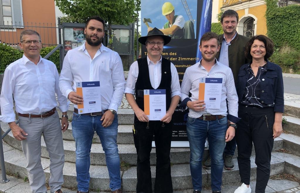 Diese Zimmereibetriebe im Kreis Schwandorf leisten „meisterhafte“ Arbeit