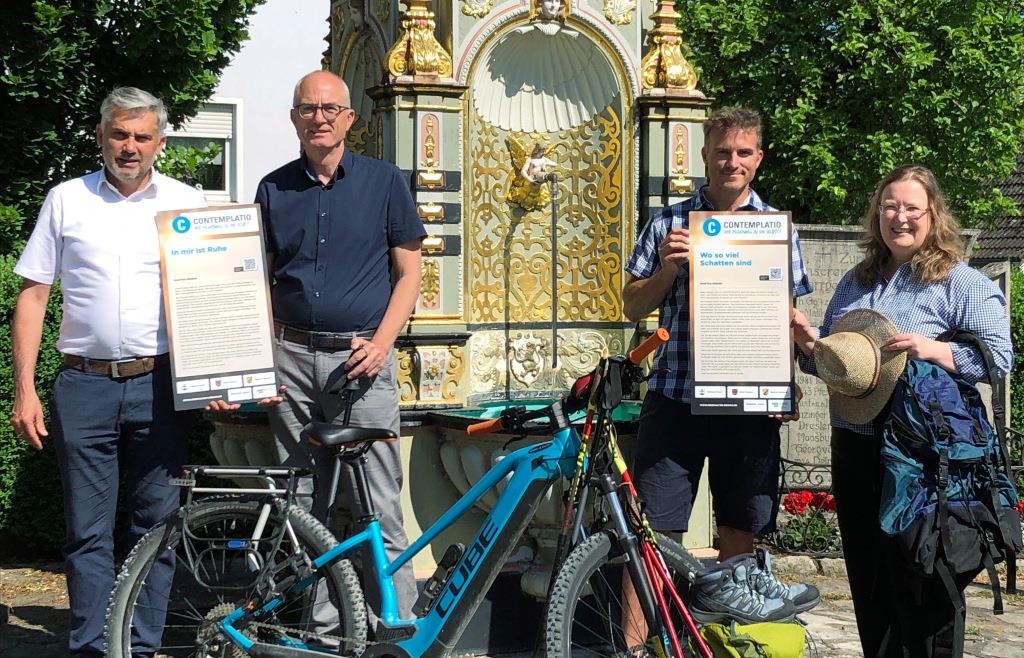 Wanderweg für Achtsamkeit und Meditation in Sindlbach eröffnet