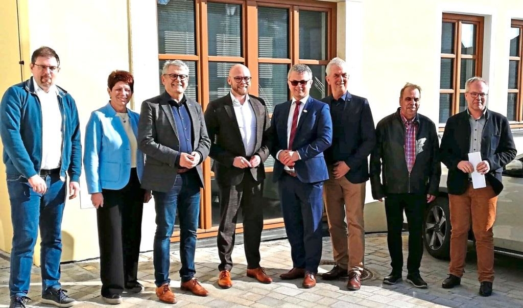 Erst Schwandorf, dann Neunburg: Minister Fabian Mehring besuchte die ...