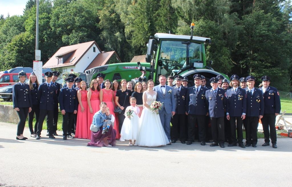 Maria und Thomas Reggentin haben sich in Mittersthal getraut
