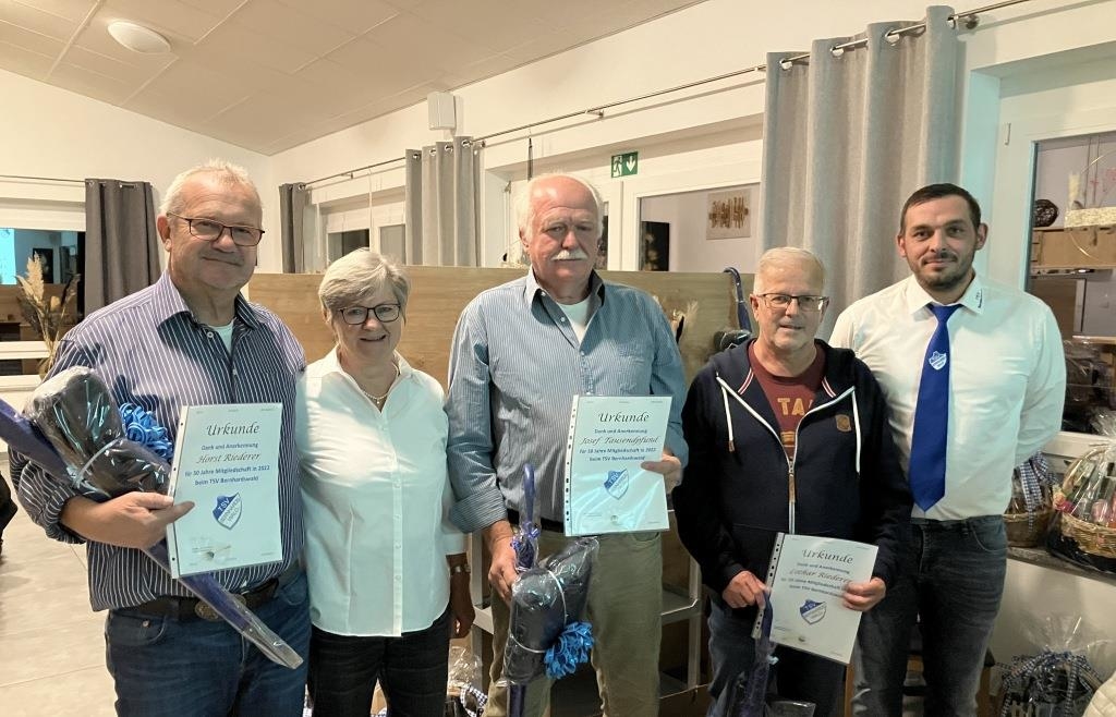 Ehrenabend für die Treuen