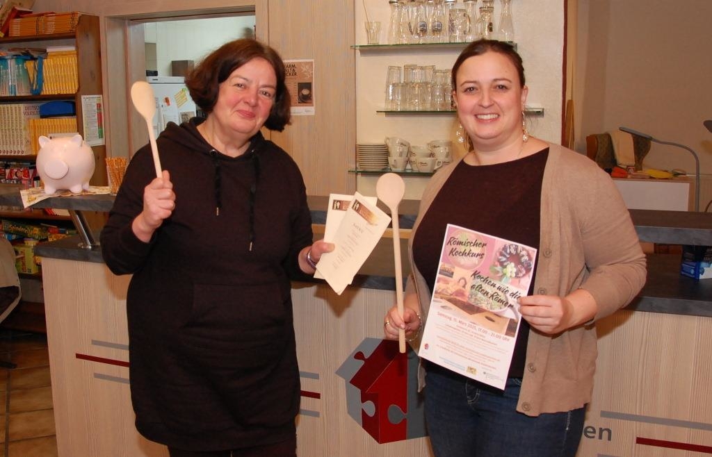In Waldmünchen: Kochen wie die alten Römer mit Annette Böhm
